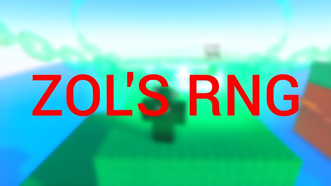 Welcome To Zol's RNG - YouTube