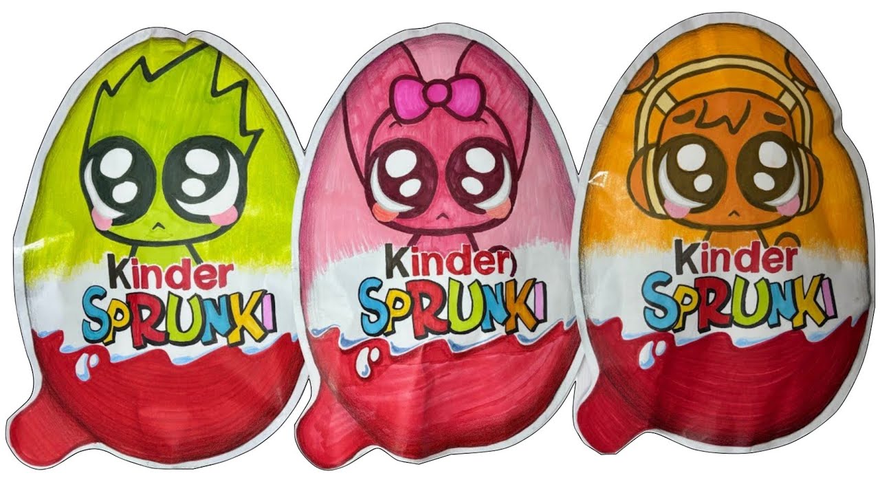 Sprungki Blind Bags Unboxing | ASMR Paper Crafts Incredibox Edition ...
