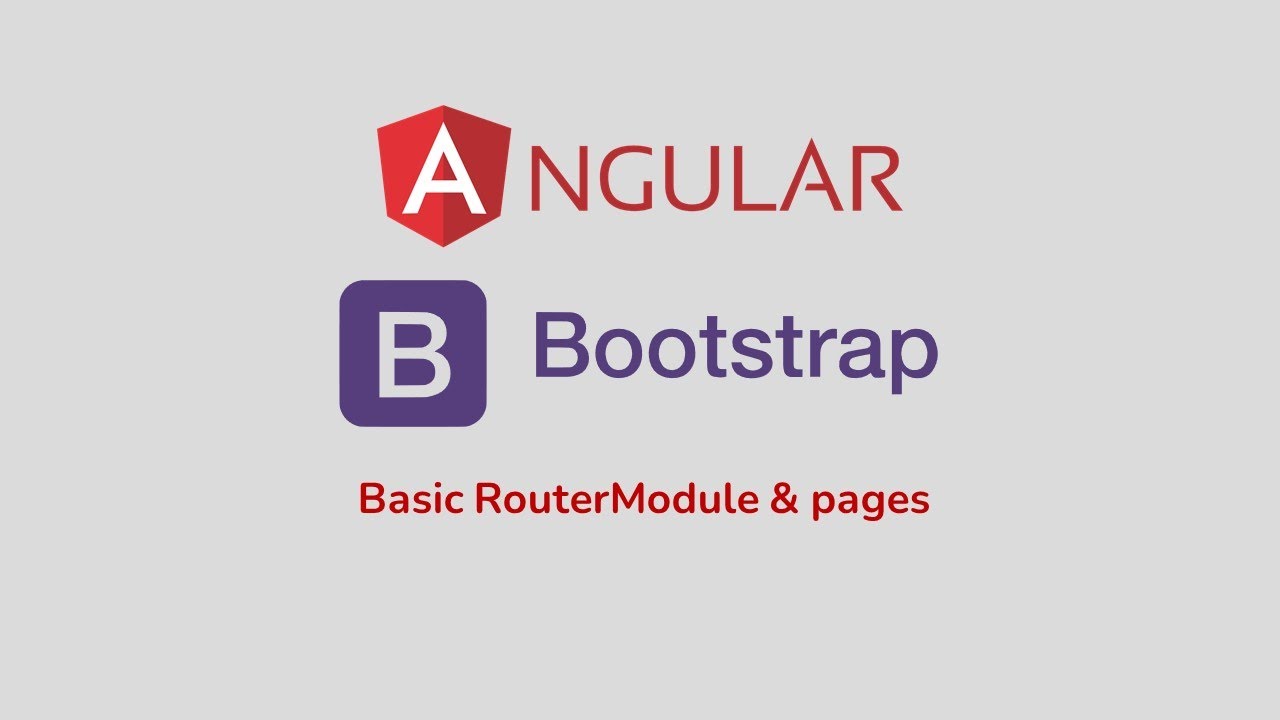 Angular 15 - Basic RouterModule & pages - YouTube