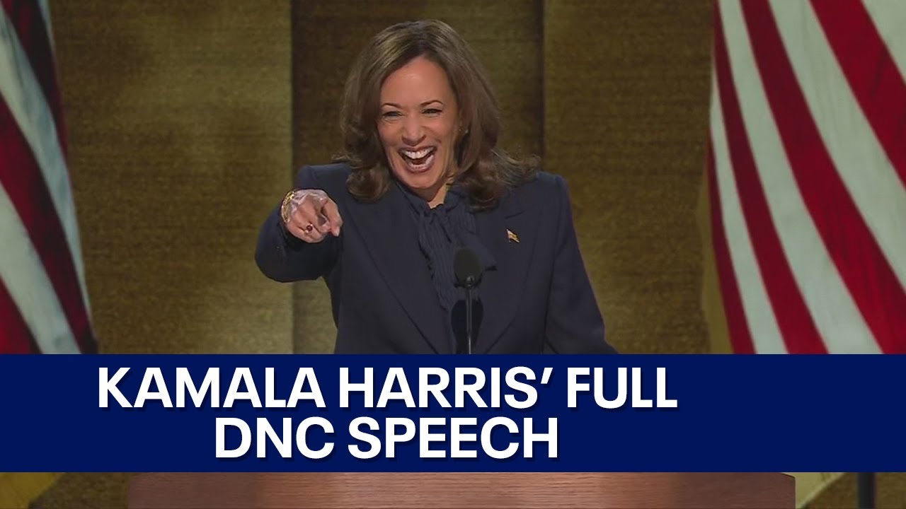 2024 DNC: Kamala Harris' full speech at Democratic National Convention ...