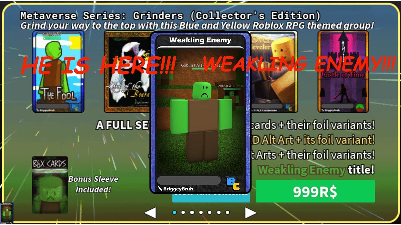 Day one Grinder Experience (Blox Card) - YouTube