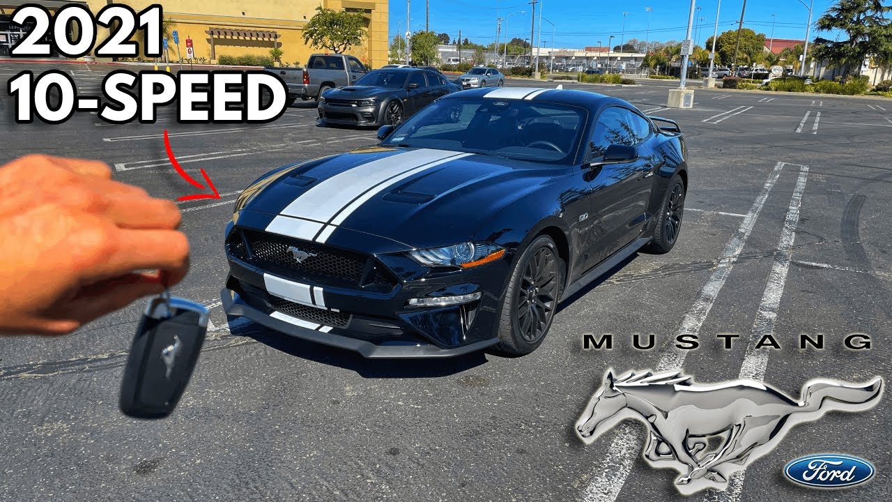 Taking Delivery Of A 10 Speed 2021 Mustang GT 5.0 Review & POV Drive ...