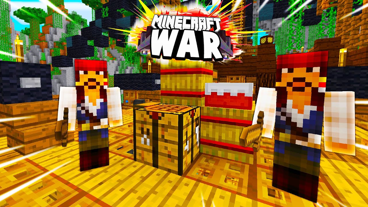 these Minecraft Pirates have been STEALING from the WHOLE SERVER ...