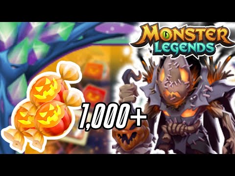 using 1,000+ Candy for LORD HAYMAN - MONSTER LEGENDS - YouTube