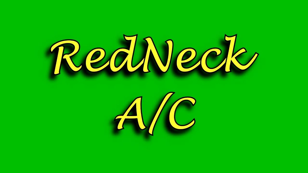 How to Make a Redneck Igloo Air Conditioner - YouTube