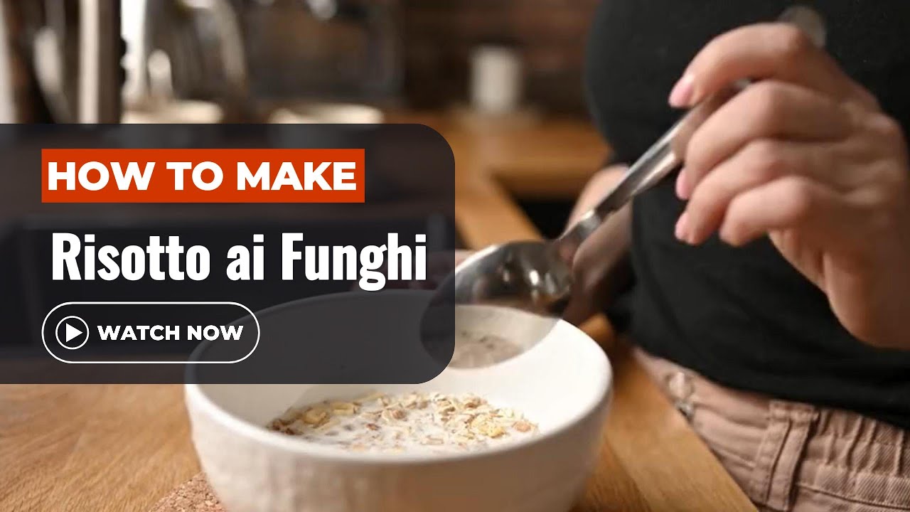 How to Make Authentic Risotto ai Funghi - YouTube