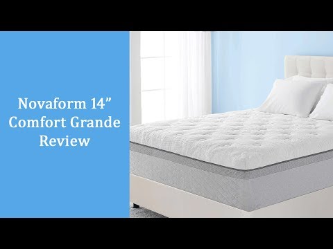 Novaform Comfort Grande Review: 14 Inch Queen Memory Foam Mattress