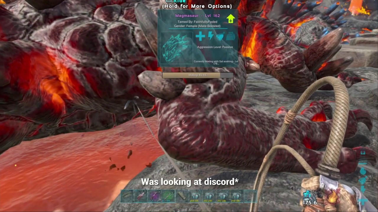 Ark PvP pocket Deino OP - YouTube