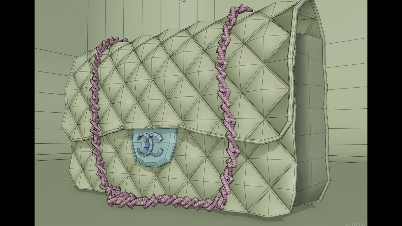 modeling a handbag in blender 2.8 tutorial part 4 - YouTube