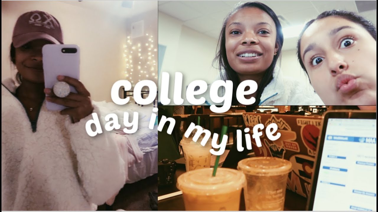 COLLEGE DAY IN MY LIFE: full day of classes and studying - YouTube