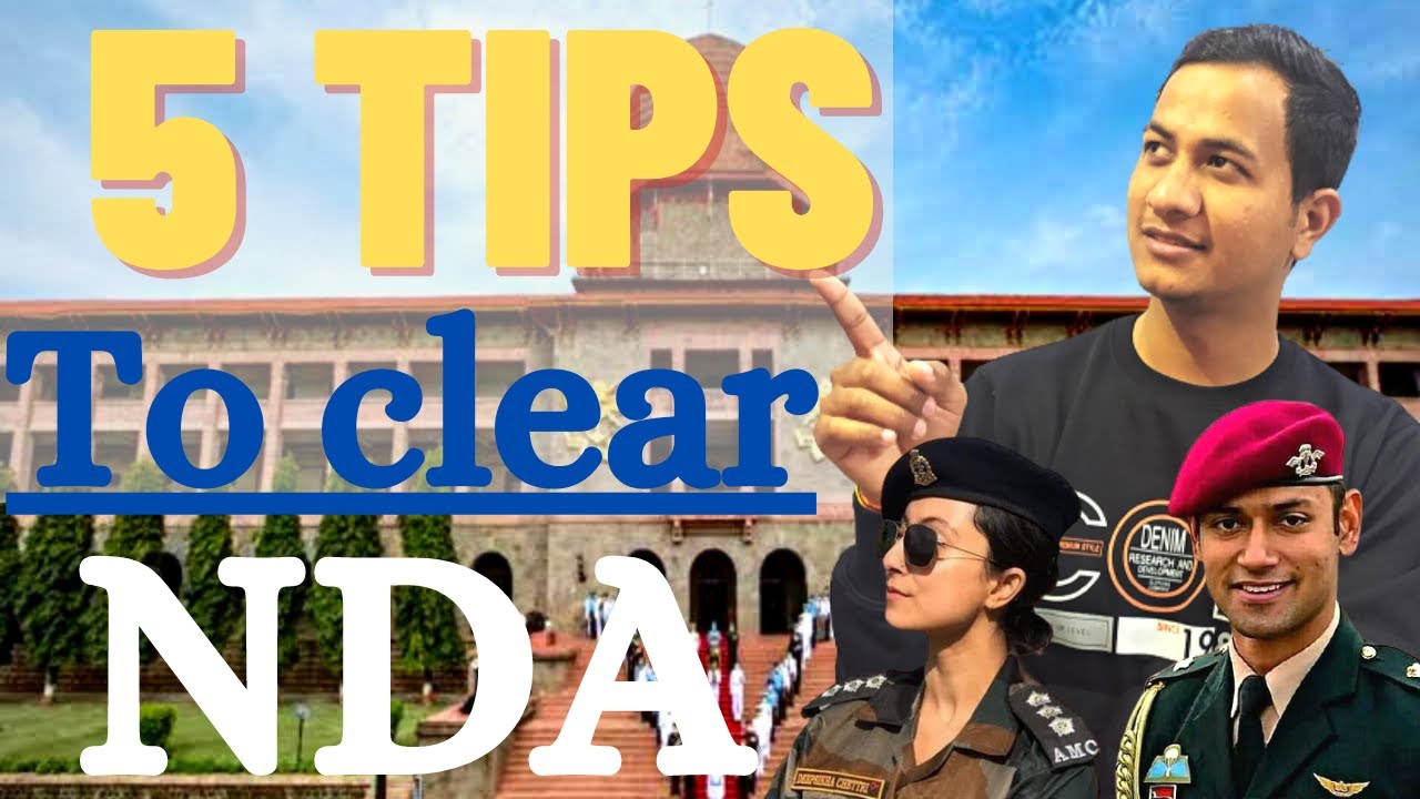 5 Tips to clear NDA |Most important thing to keep in mind for NDA exam ...