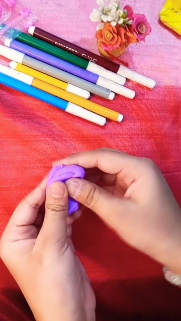 diy easy and cute table decor with super clay day 6 #viralvideo #diy # ...