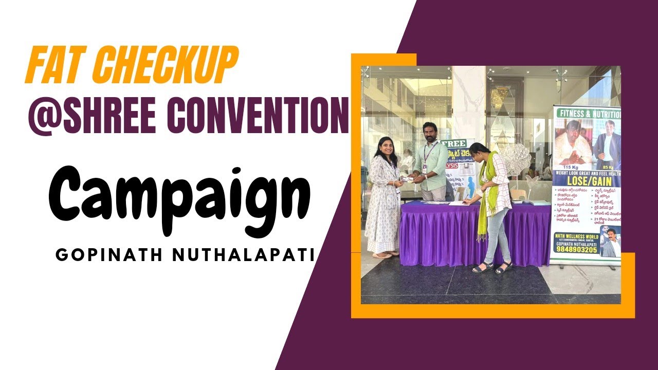 campaign at Shree Convention (Sri Convention) fat checkup camp Gopinath ...