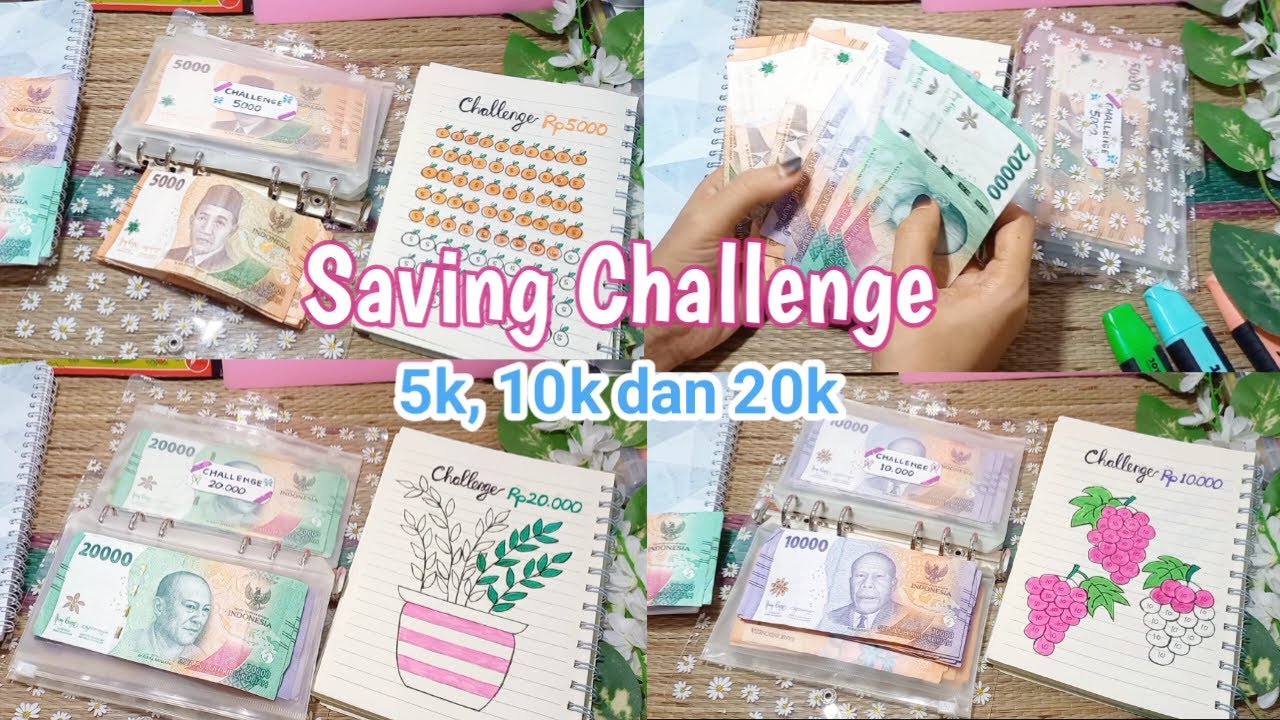 Update Saving Challenge | Nabung Seru Dari Budget Sisa || Nabung 5k ...