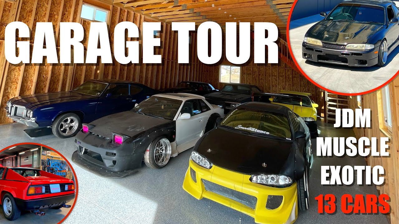 Insane Garage Tour - Full 2023 Collection (13 Cars) - YouTube