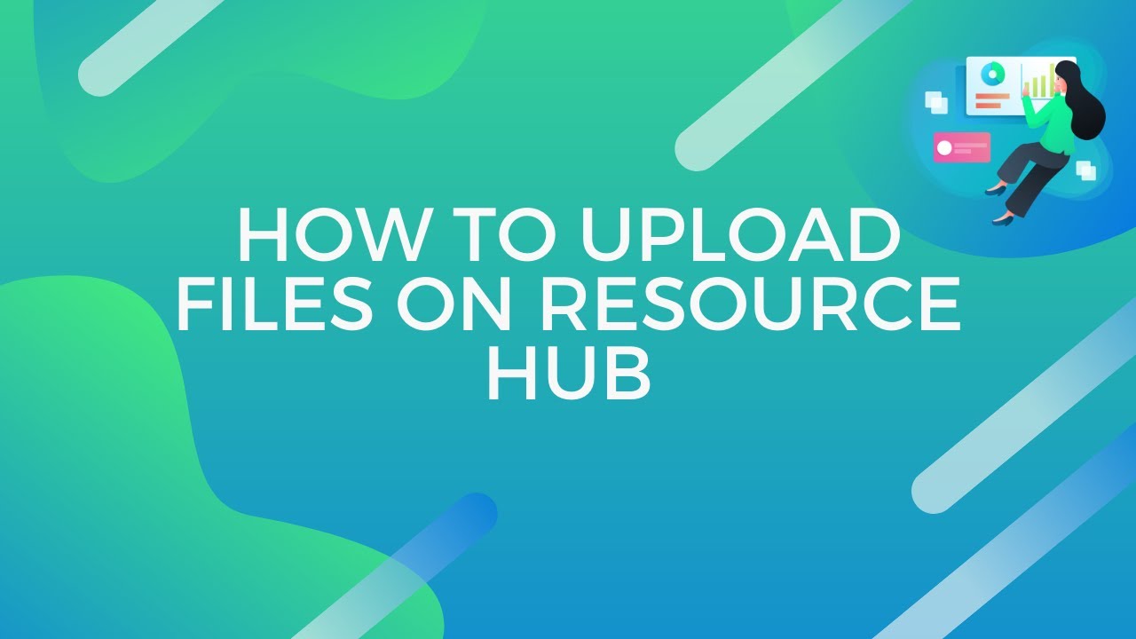 How to upload files on the Resource Hub (Audio) - YouTube