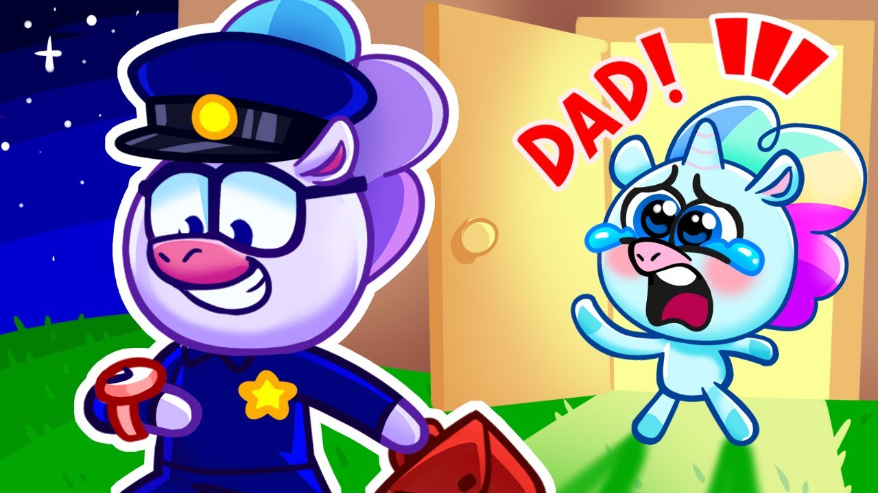 When Dad's Away😭 Daddy Please Don't Go💼 + More Kids Stories about ...