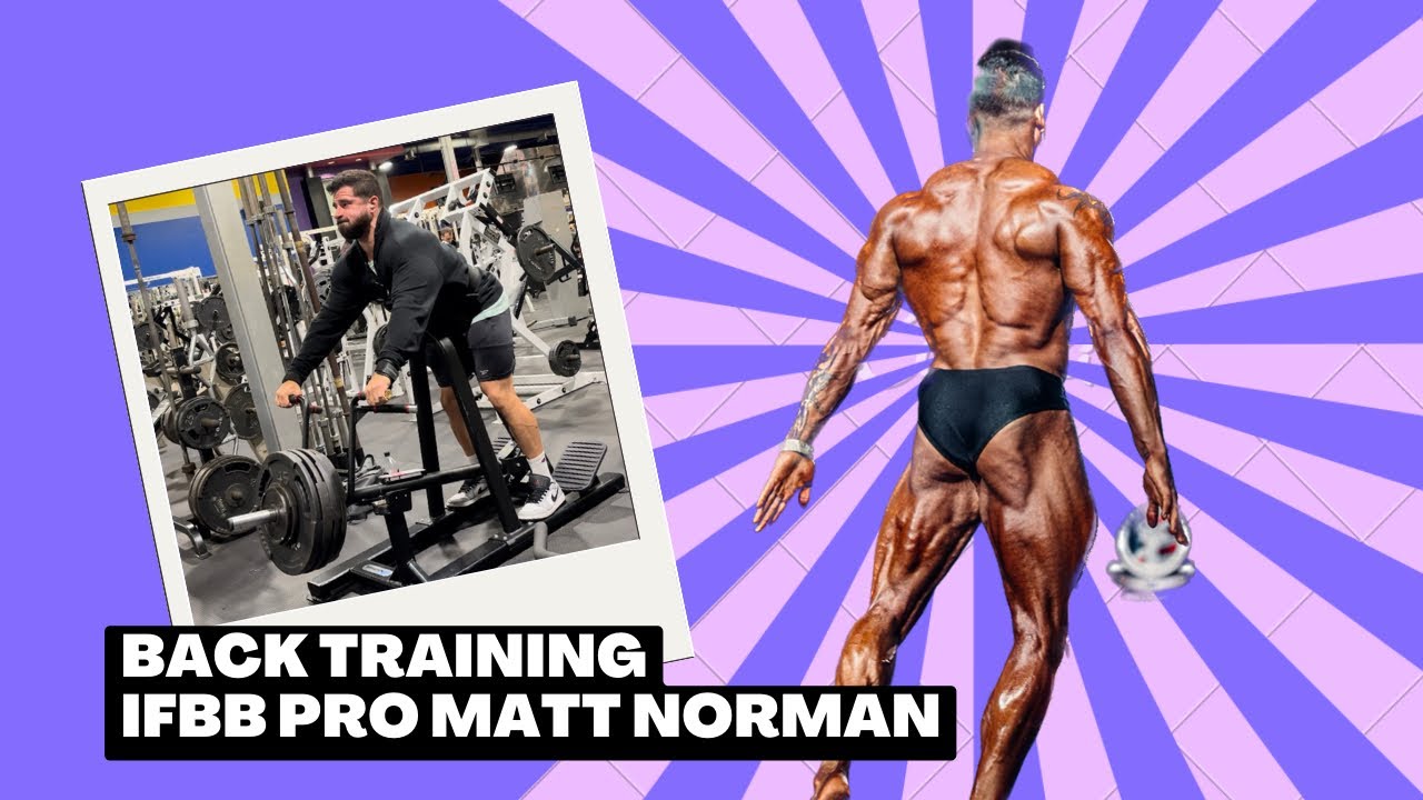 Deadlifting 495 For 14 Reps | IFBB Pro Matt Norman Back Training - YouTube