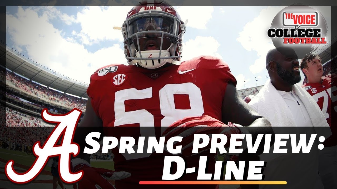 BAMA DEEP / Alabama Crimson Tide Spring Preview - DEFENSIVE LINE - YouTube
