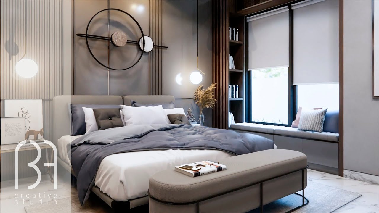 Bedroom Interior Design Animation Video - YouTube