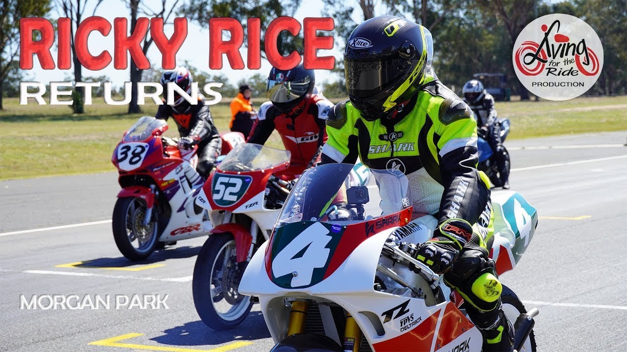 Ricky Rice - Australian motorcycle champion returns to Racing - YouTube
