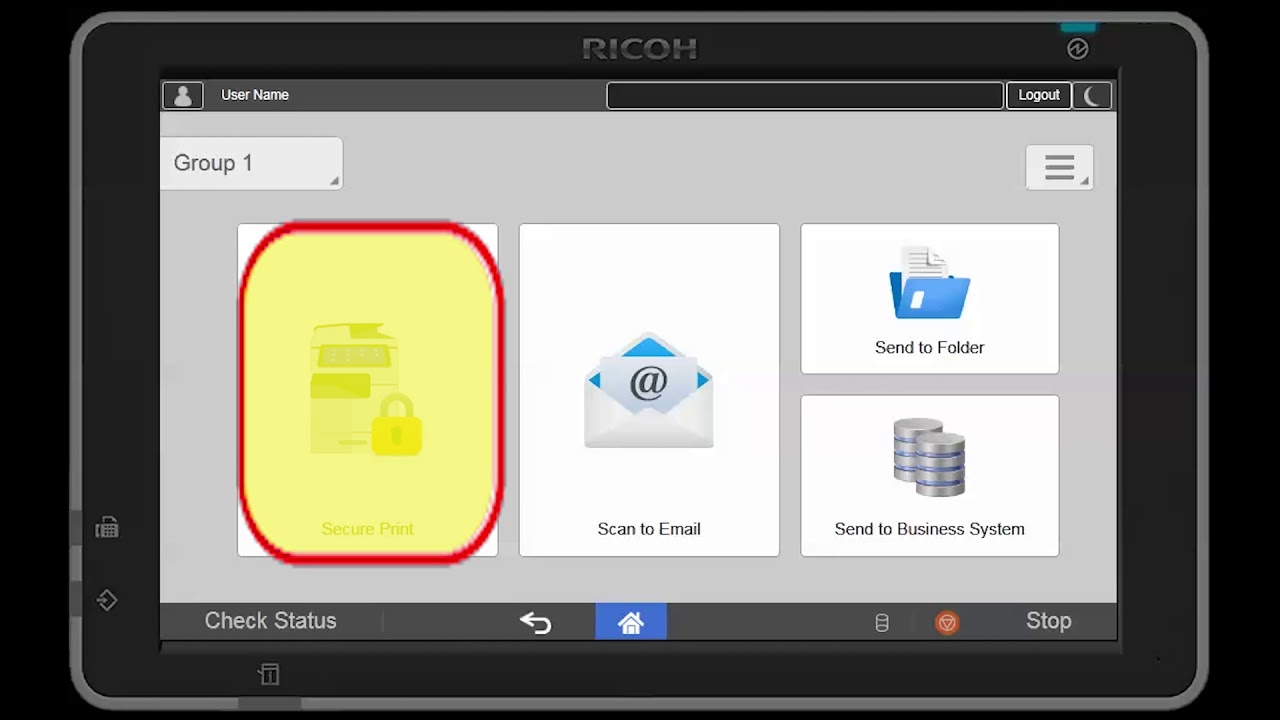 Streamline NX V3 - MFP Secure Print - YouTube