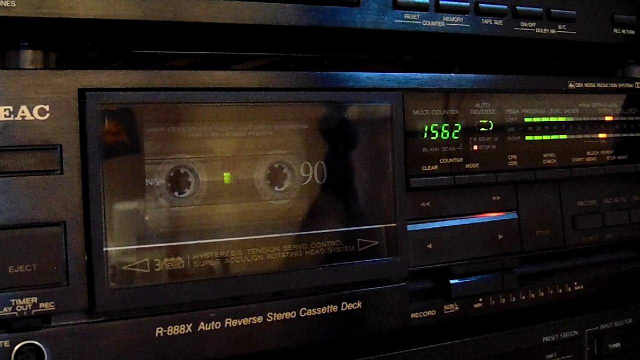 Teac R-888X Recording - YouTube