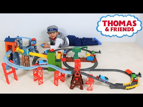 Thomas The Tank Engine Mad Dash On Sodor  Huge Rail Track Ckn Toys