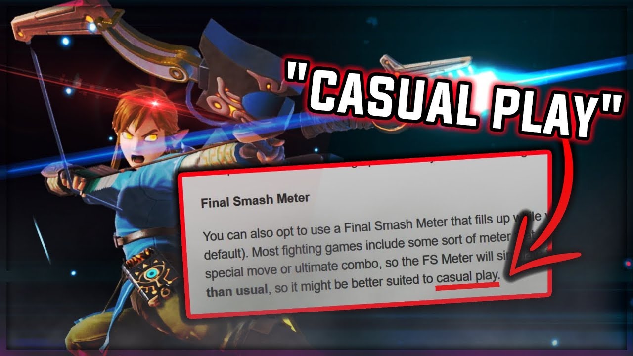 "Final Smash Meter is suited for casual" - Super Smash bros Ultimate ...
