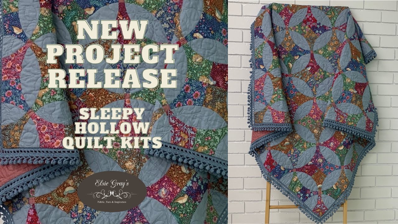 NEW PROJECT RELEASE - The Sleepy Hollow Quilt - YouTube