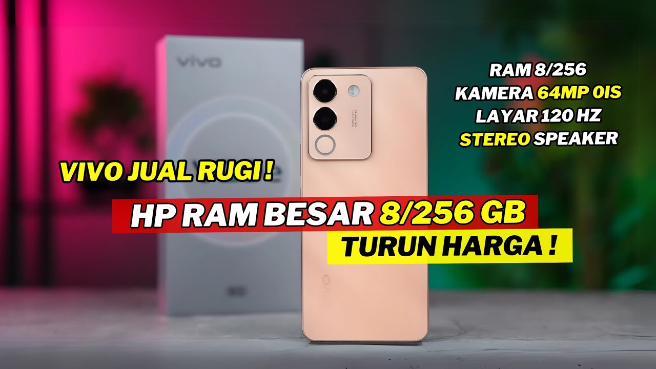 7 HP TERBAIK VIVO RAM 8/256GB TURUN HARGA AKHIR TAHUN 2024 - YouTube