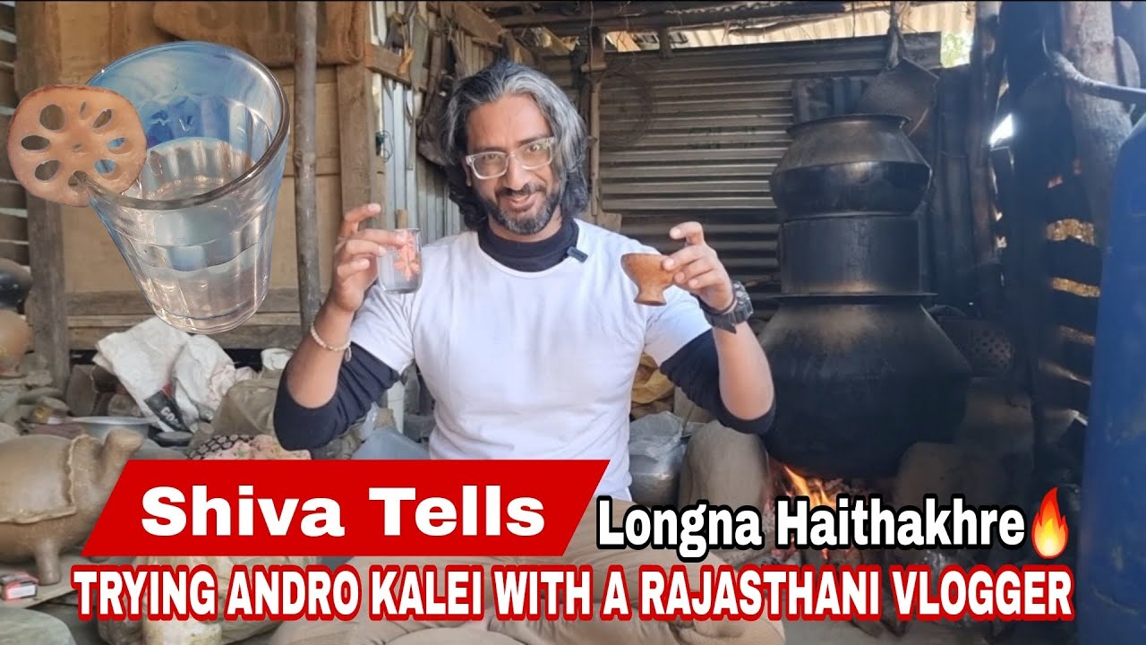 TRYING ANDRO KALEI YOO WITH MY RAJASTHANI VLOGGER FRIEND @ShivaTells 🔥🔥 ...