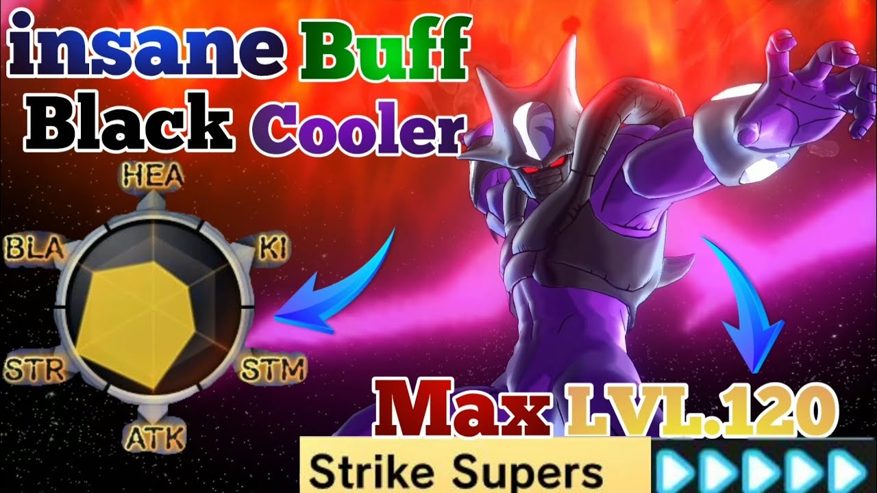 This Max LVL 120 buffed Custom Black Cooler with Striker Super | DBX2 ...