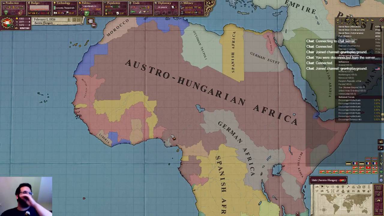 Victoria 2 Austria-Hungary HPM 1.8.2016 Part 4 - YouTube