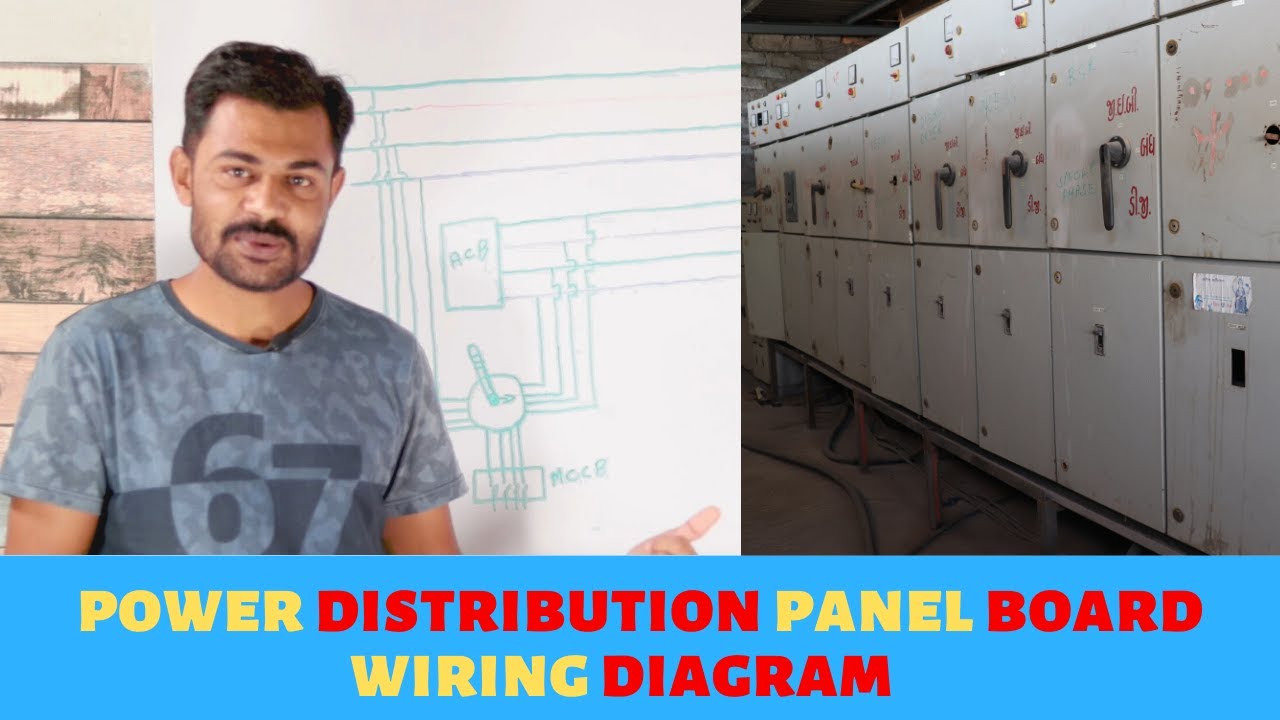 Power Distribution Panel Board Wiring Diagram, Power Distribution Panel ...