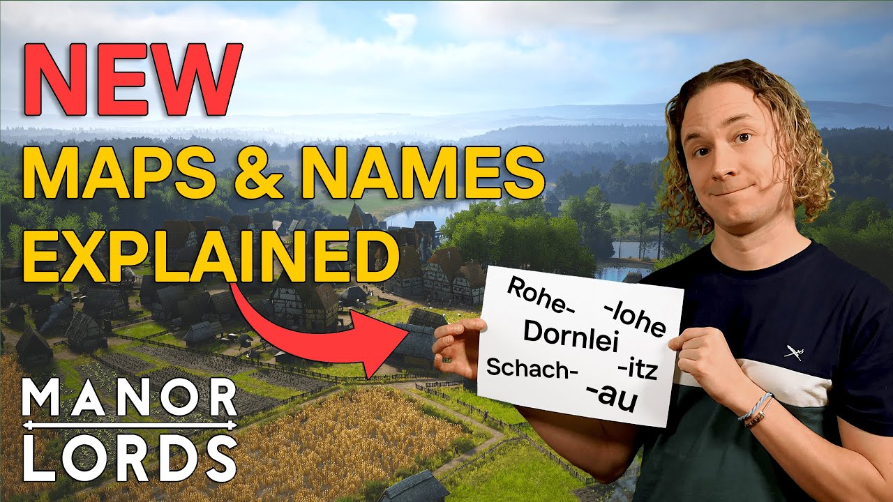 Manor Lords has new maps and I gave them their names - YouTube