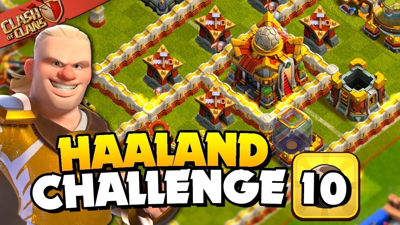 Thế Sơn Coc | Base Rác Sự Kiện Easily 3 Star Trophy Match - Haaland ...