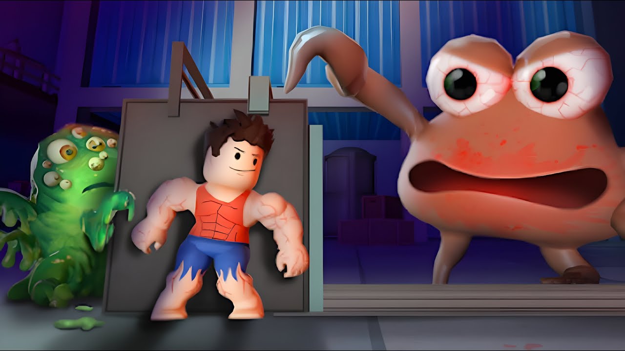 Escape Obby: Lab Challenge Gameplay | Laboratory Monster Escaping Game ...
