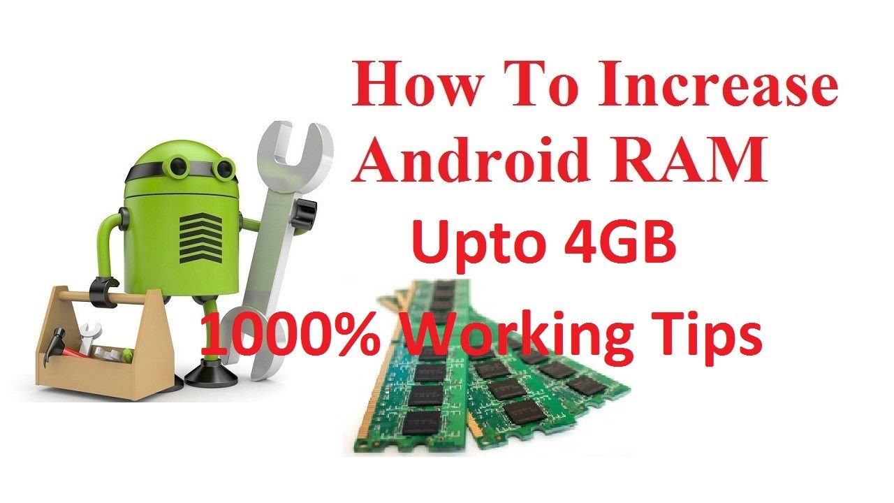 Increase Mobile Ram।How To Increase Android Ram।Learn Increase Ram 2017 ...