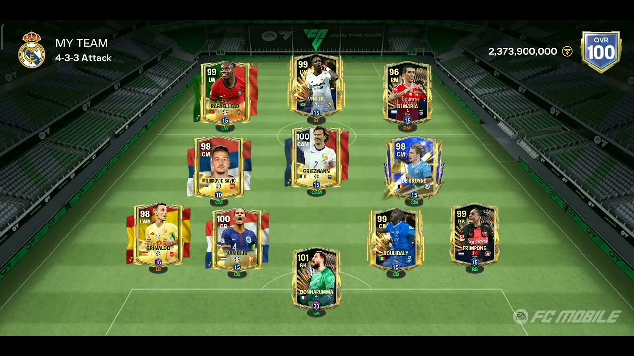 my fc mobile team # fc mobile team up #fc mobile videos.. 🔥.. solid ...