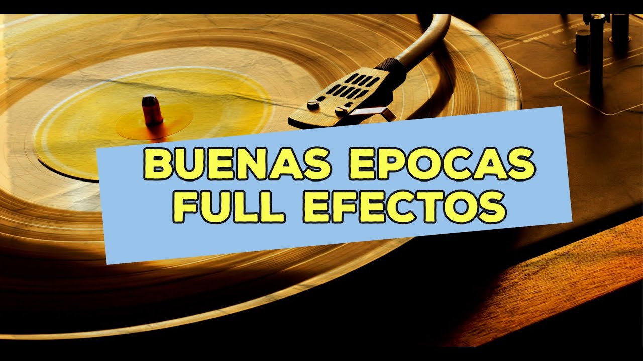 BUENAS EPOCAS MIX DJ ZEM - YouTube