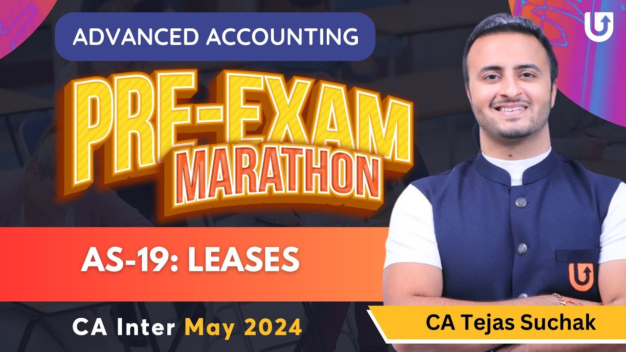 AS - 19 | Pre Exam Marathon | Advanced Accounting | Tejas Suchak | M24 ...