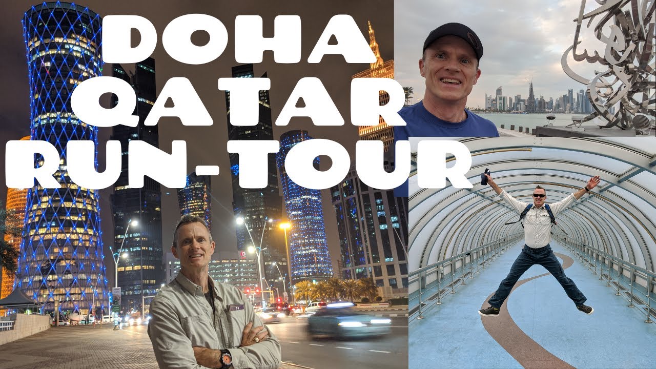 Run Tour - Doha, Qatar - Corniche on 2 Day stopover - So much to see ...