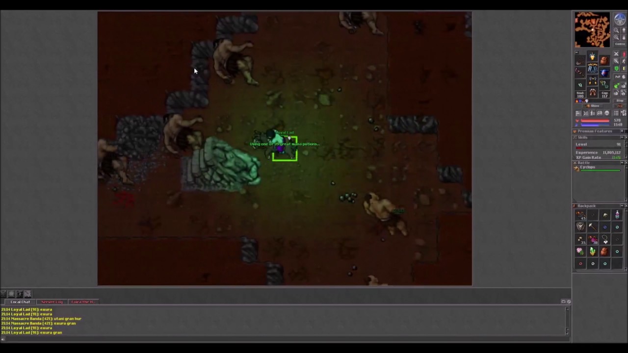 Using one of 6 magic wall runes... - YouTube