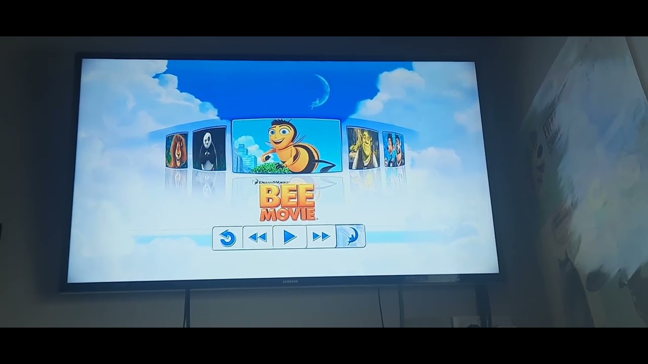 Monsters Vs. Aliens 2009 UK DVD Menu Walkthrough - YouTube