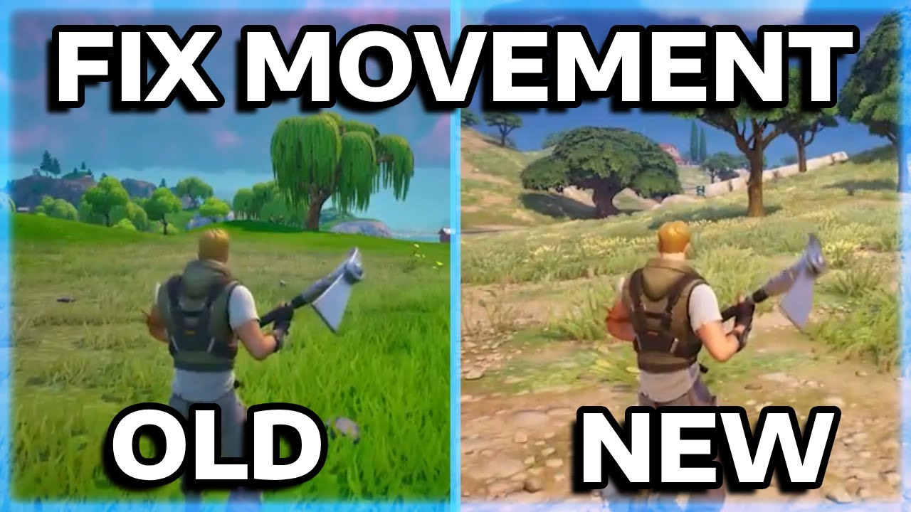 HOW TO FIX YOUR MOVEMENT IN FORTNITE - YouTube