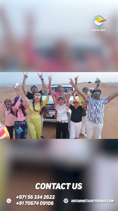 Thrilling Desert Safari Experience in Dubai | Meta Sky Dubai - YouTube