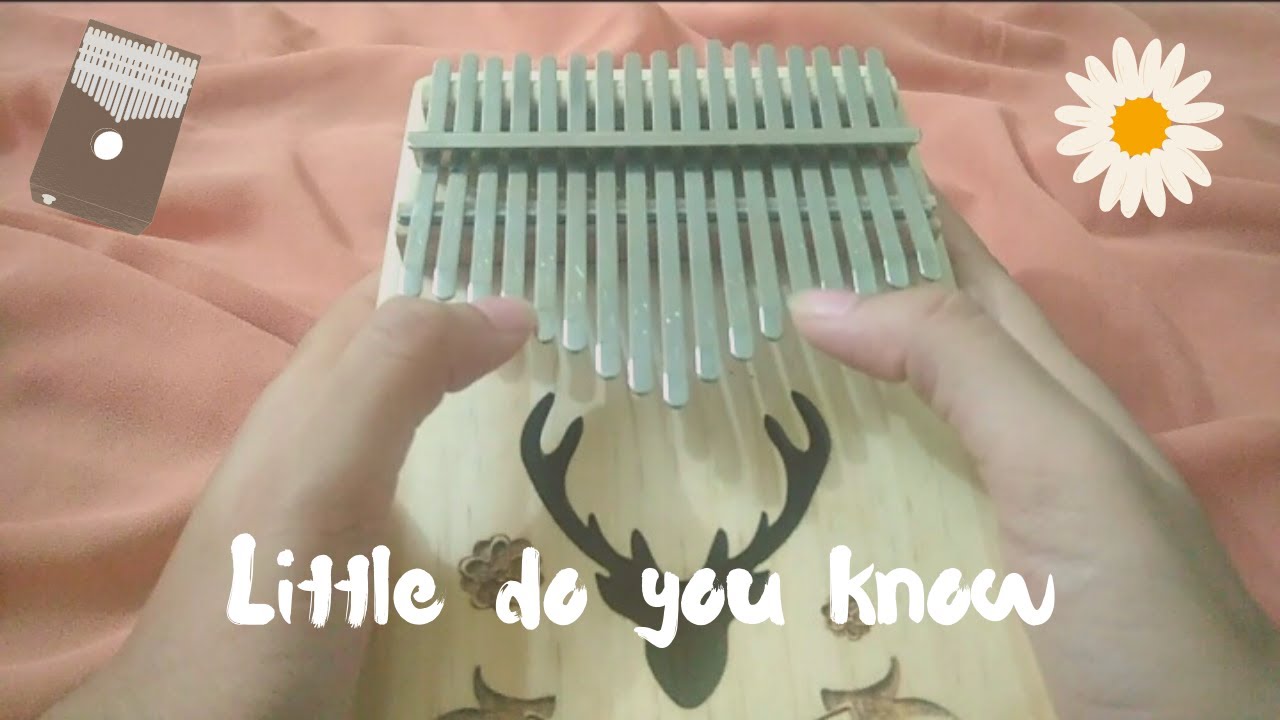 Little Do You Know | kalimba | Crafty Nabiha - YouTube