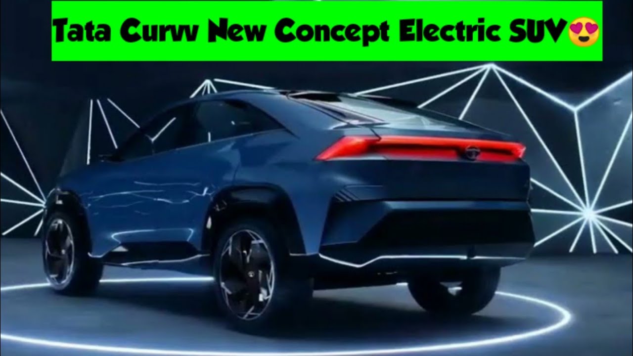 Tata Curvv new concept EV Unveiled 🔥| Tata New Concept car Electric SUV ...