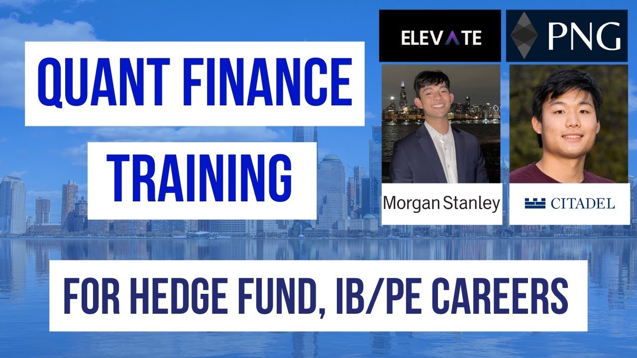 Quantitative Finance - Taught by Incoming Pros at Citadel & Morgan ...